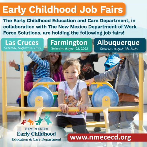 EARLY CHILDHOOD JOB FAIRS | Early Childhood Education & Care Department