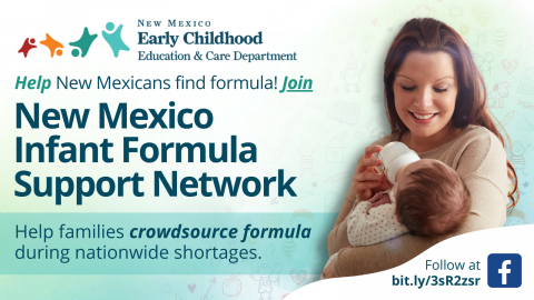 ECECD creates New Mexico Infant Formula Support Network | Early ...
