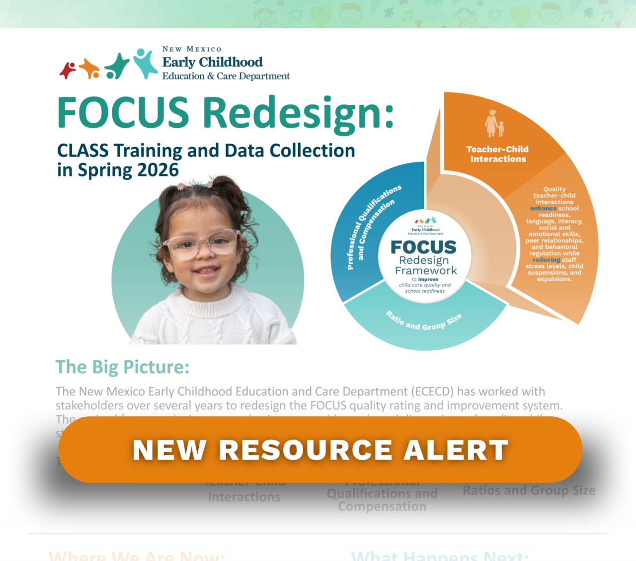 Focus Redesign | Early Childhood Education & Care Department
